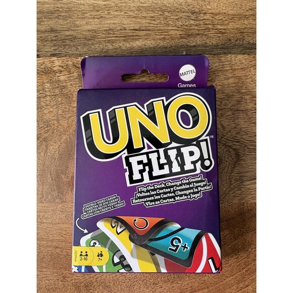 Mattel | Games | Mattel Games Uno Flip Card Game Ages 7 2 Players 2021 ...